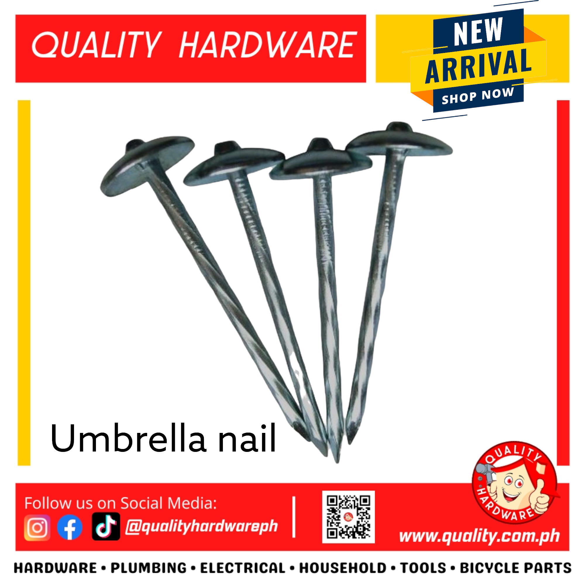 Umbrella Nail Per BOX 20kilos Pako ng Yero (CHINA) Size 2-1/2 [sold per ... Umbrella Nail Per BOX 20kilos Pako ng Yero (CHINA) Size 2-1/2 [sold per ...