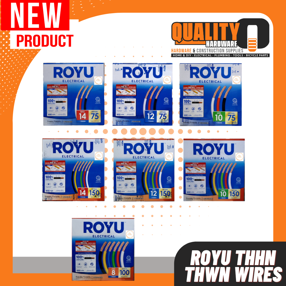 ROYU thhn thwn stranded wire #14 #12 #10 #8 #6 Pricelist October 2025 ...