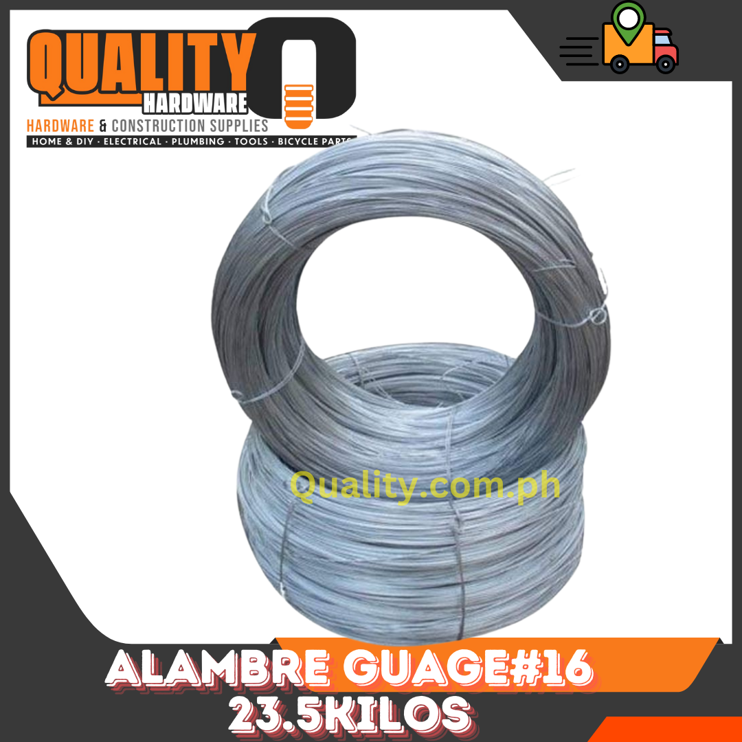 Alambre Galvanised Tie Wire Guage #16 [23.5kilos per roll] [CASH ON ...