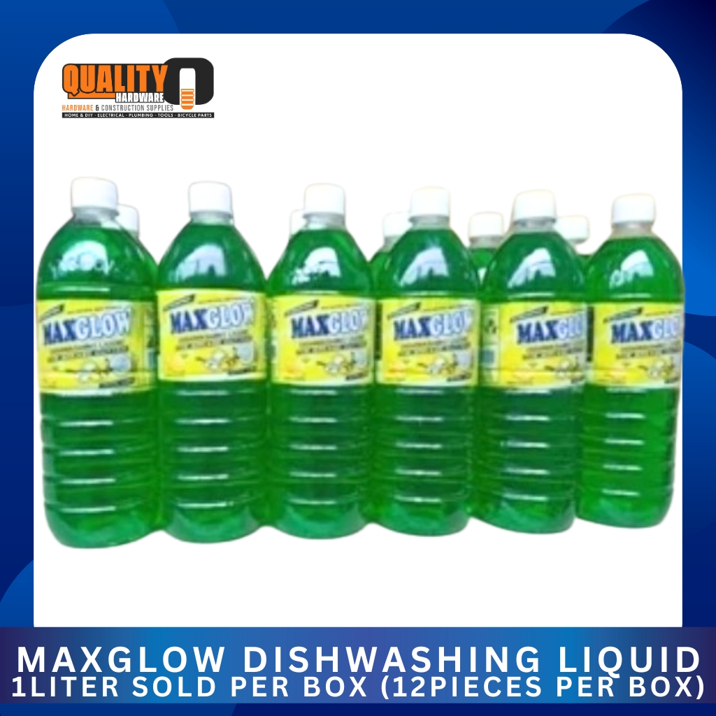 MAXGLOW DISHWASHING LIQUID 1LITER (GREEN) [STRICTLY PER BOX ONLY ...