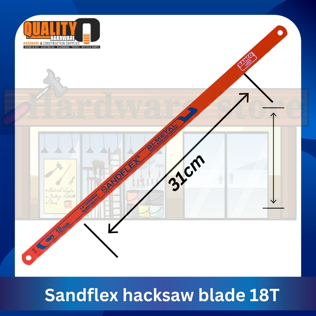 Sandflex hacksaw blade 18T [with minimum order 50pieces-100pieces ...