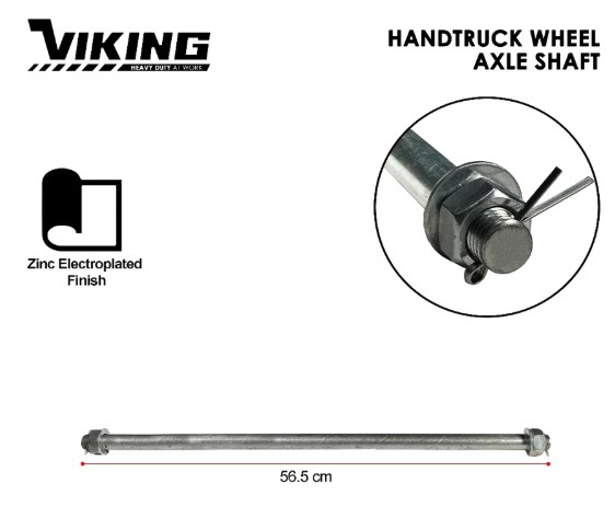 Handtruck wheel axle shaft VIKING (HS1721) [with minimum order 10pieces ...