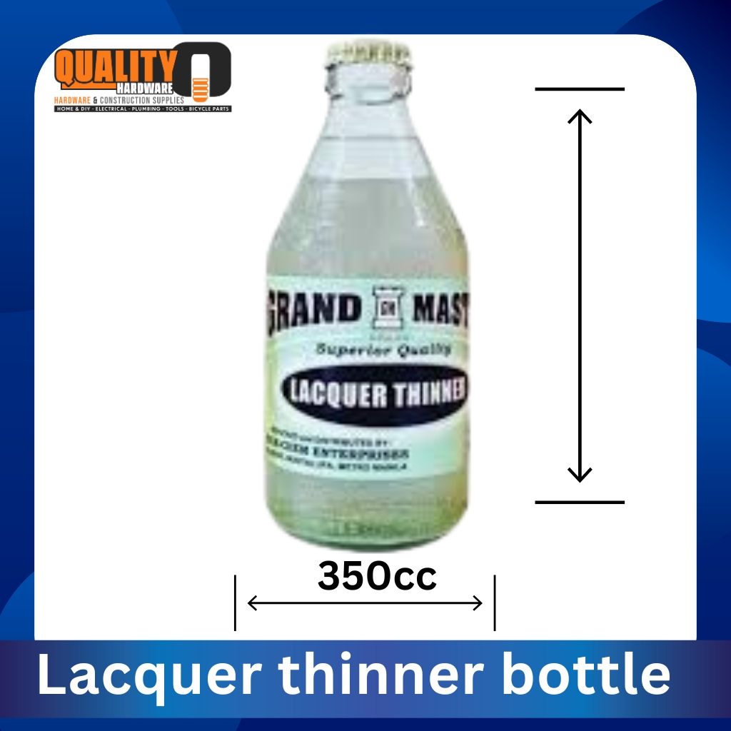Lacquer Thinner 350cc Bottle [with minimum order 24pieces or per box ...