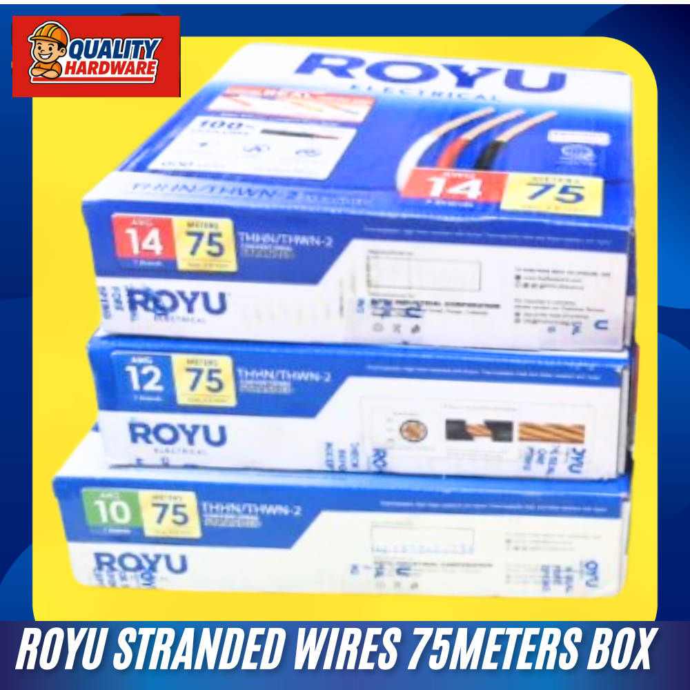 ROYU thhn thwn stranded wire #14 #12 #10 #8 #6 Pricelist October 2025 ...